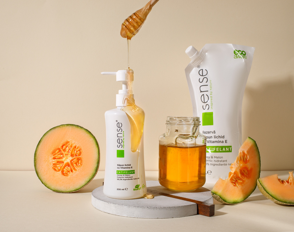 3 v 1 SENSE - šampon s kondicionérem + shower gel 330 ml